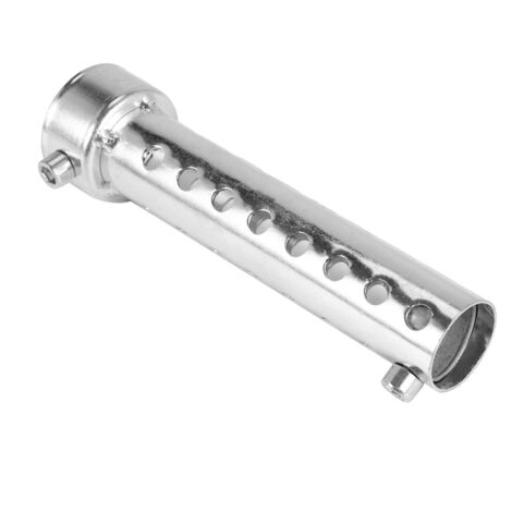 Silver Motorcycle Exhaust Can Muffler Insert Baffle DB 35mm x 140mm