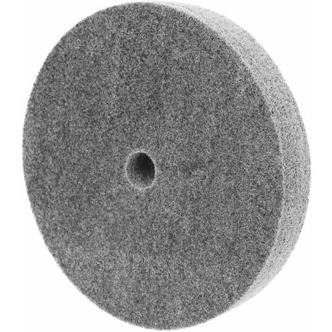 150mm Dia 25mm Thick 180 Grit Fiber Wheel Polishing Buffing Disc