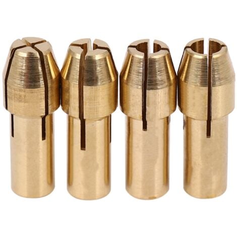 4pcs Rotary Multi Tool Collet Nut Kit Set for 0.8/ 1.6/ 2.35/ 3.2MM