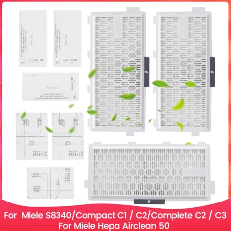 HEPA Filters for S8340 Filter, Compact C1 & C2, Complete C2 C3, Filter ...