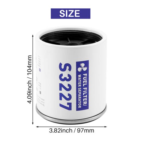 S3227 Outboard Marine Fuel Filter elements Water Separator