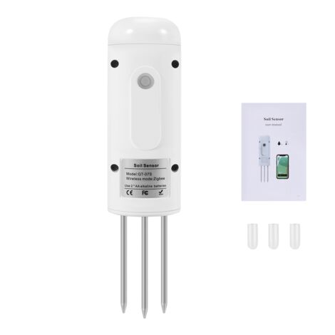 Tuya Zigbee Wireless Soil Moisture Meter Temperature Humidity Tester ...