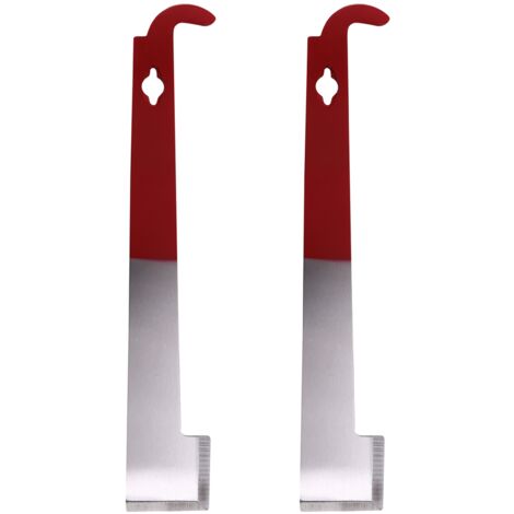 2 Pack Stainless Steel Beekeeping Hive Tool J Hook Bee Frame Lifter And ...