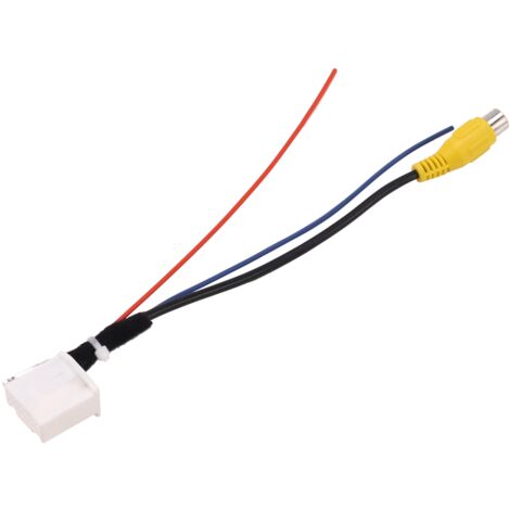 16 Pin Car Rear View Camera Adapter Cable Parking Backup Video ...