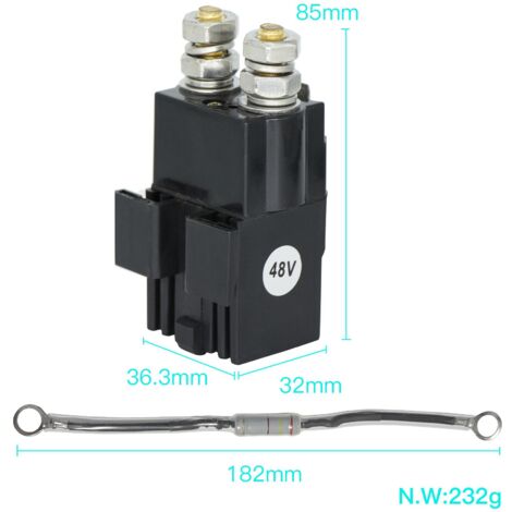 Relay Resistance for Club Car Golf Cart 48 Volt Solenoid & Precedent ...