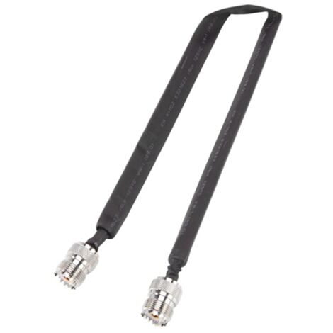 Door/Window Pass Through Flat RF Coaxial Cable SO239 UHF Female To 50 ...