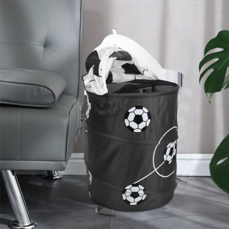 Football Modeling Laundry Basket Storage Barrels Storage Polyester ...