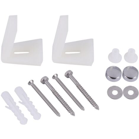 Bathroom Angled Floor Wc Toilet Pan Bidet Or Semi Pedestal Fixing Kit Bolts