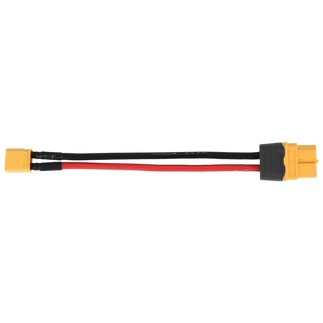 RC Battery Cable XT60 to XT30 T-Plug Connector Male Female Plug with 16AWG Silicone Wire 100mm