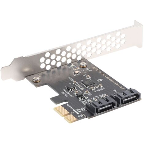 PCIe PCI Express to SATA3.0 2-Port SATA III 6G Expansion Controller ...