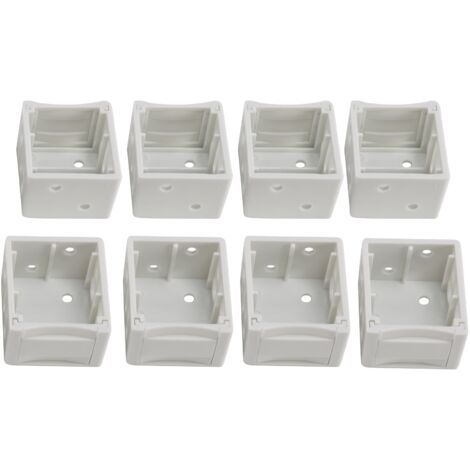 1 Inch Blind Brackets White Profile Box Mounting Bracket Window Blinds ...