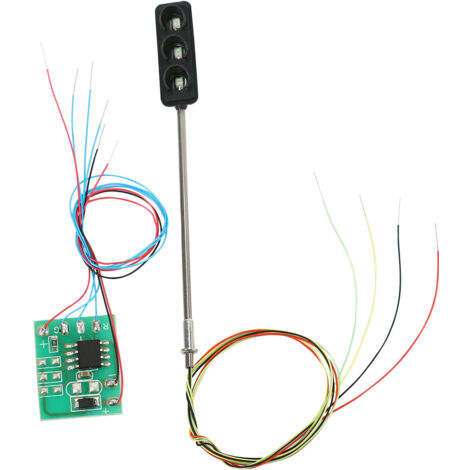 1 Set Traffic Light Signal HO OO Scale LED Model Architecture Train ...