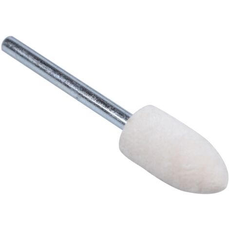 uxcell？ 12 Pcs Polishing Buffing Tool 8.5mm Conical Mounted Felt Bobs ...