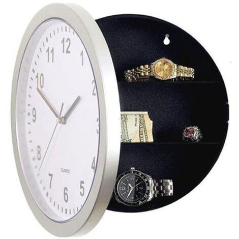 Wall Clock Hidden Safe, Clock Safe Secret Safes Hidden Safe Wall Clock ...