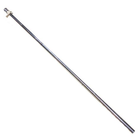 1.8m Telescopic Flag Pole Flagpole Guide Banner Flag Pole Set Stainless ...