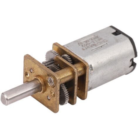 DC 12V 300RPM Mini Metal Gear Motor with Gearwheel Model:N20 3mm Shaft ...