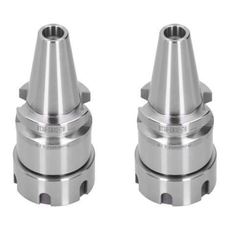 2X BT30-ER32 70 Milling Collet Chucks High-Precision Cnc Tool Holder ...