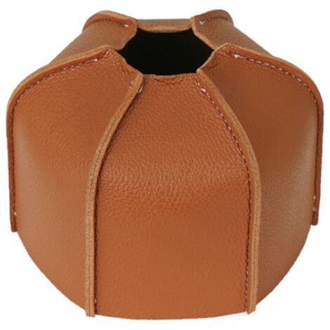 Outdoor camping flat gas tank leather case Retro camping fuel tank gas ...