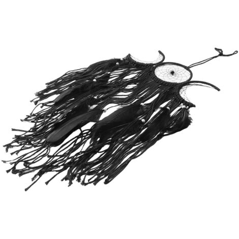 Triple Moon Goddess Macrame Wall Hanging Boho Half Moon Large Dream ...