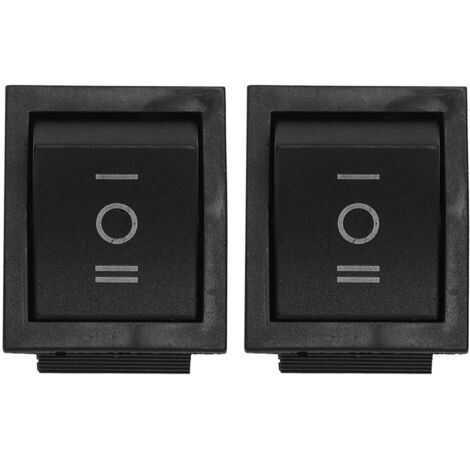 6-Terminals 3 Position ON/OFF/ON DPDT Boat Rocker Switch 16A 250VAC 20A ...