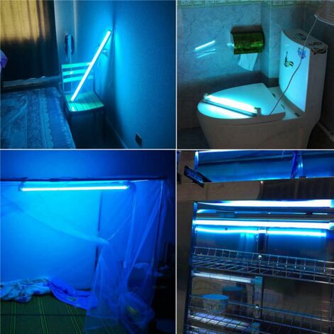 8W Germicidal Light T5 Tube UVC Kill Dust Mite Eliminator UV quartz ...