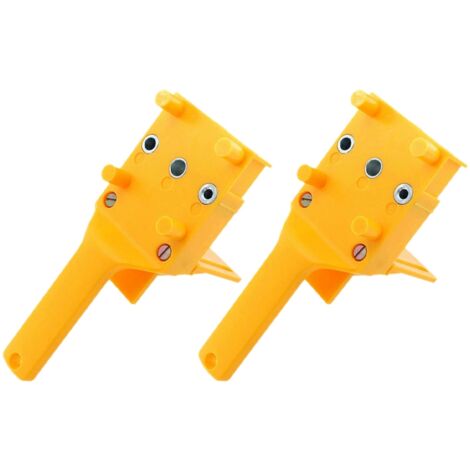 Handheld woodworking positioning pin fixture, wood drill straight hole ...