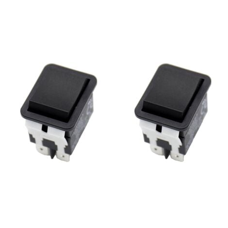 2X Rocker Switch, HY12-9-3 6Pins Industrial Electric Rocker Switch 125V ...