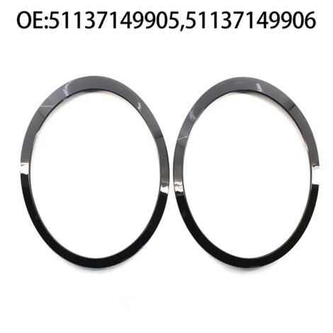 51137149905 51137149906 Headlight Frame Headlight Trim Ring Auto for ...