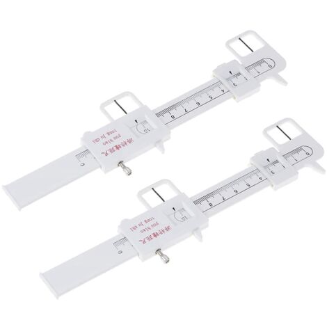 2 Pack Measure Optical Vernier PD Ruler Pupil Distance Meter Eye ...