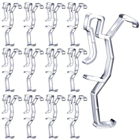 Valance Clips 20pcs Clear Plastic Retainer Holder Clip for Window Blind ...