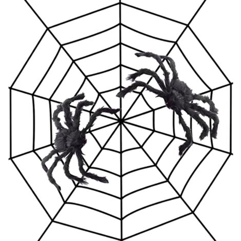 1.5 Meters Halloween Spider Web Cobweb Terror Party Decoration Bar ...