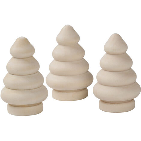 20Pcs Unfinished Natural DIY Wood Peg Doll Christmas Tree Wedding Party ...