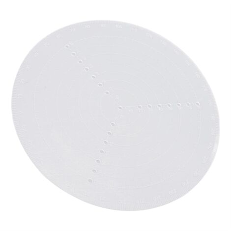 Round Center Finder, Acrylic Semi Transparent Lathe Centering Tool ...