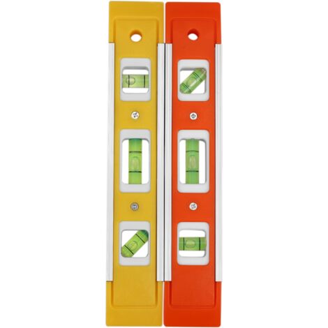 2pcs Torpedo Level 9 Inch Level with 45°/90°/180° Bubbles, Shock ...