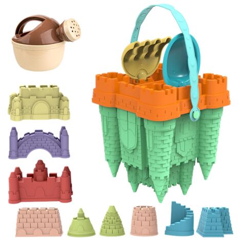 Beach Castle Bucket Play Sand Set Toys Sand Scoop Children Summer Toys ...