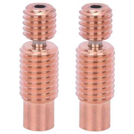 2 Pcs Bi-Metal Heatbreak Bimetal Heat Break For E3D V6 HOTEND Heater ...