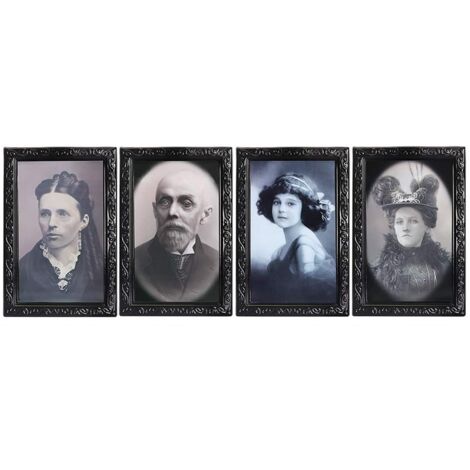 Halloween Decorations 3D Changing Face Expression Moving Portrait ...