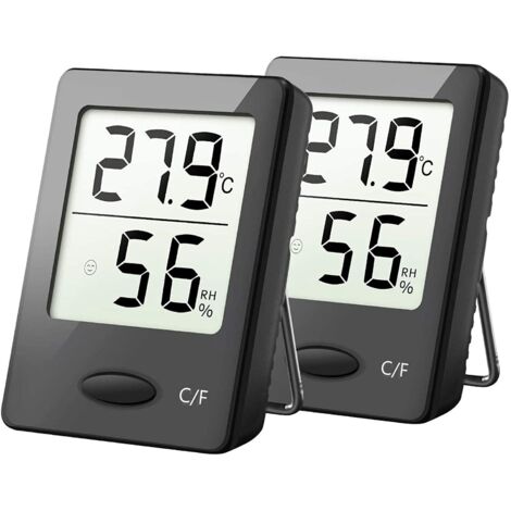 Indoor thermometer,mini digital hygrometer indoor accurate humidity ...