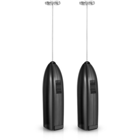 Milk Frother Handheld, Coffee Frother Battery Operated - Electric Whisk ...