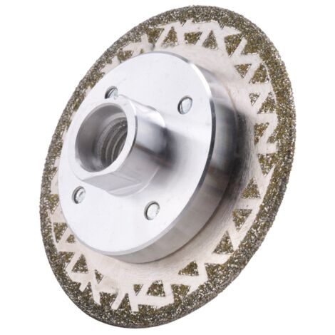 80mm Electroplated Diamond Grinding Sanding Disc Double Side M14 ...