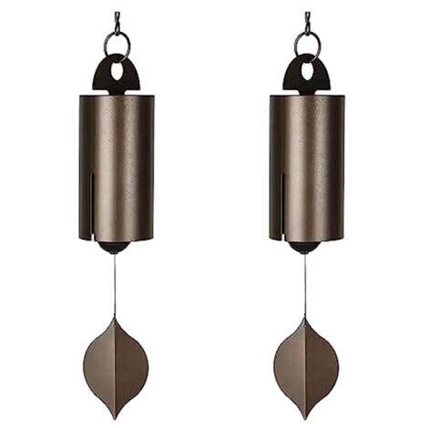 2X Deep Resonance Serenity Bell Windchime, Metal Wind Chimes Outdoor ...