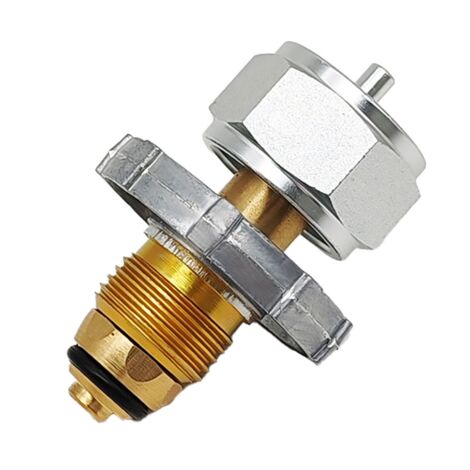 Gas Propane Refill Adapter Aluminum Alloy Refill Output Converter ...
