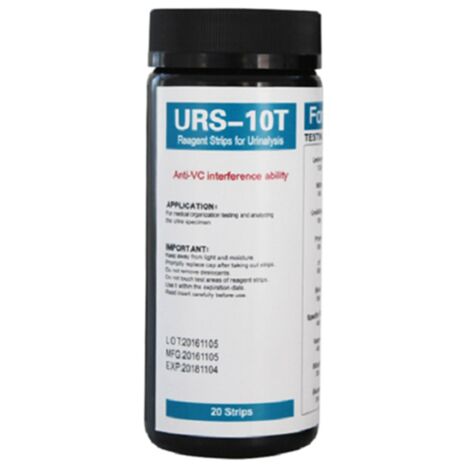 100 Strips URS-10T Urinalysis Reagent Strips 10 Parameters Urine Test Strip