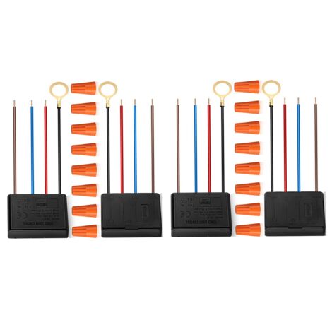 Touch Lamp Switch 2 Pack,Touch Lamp Control Module for Dimmable LED ...