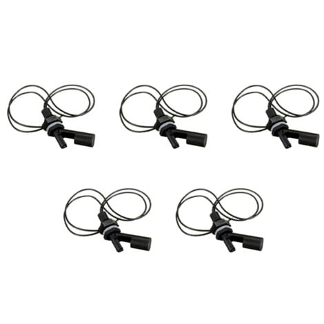 5X Tank Pool Horizontal Water Level Float Switch Liquid Level Sensor ...