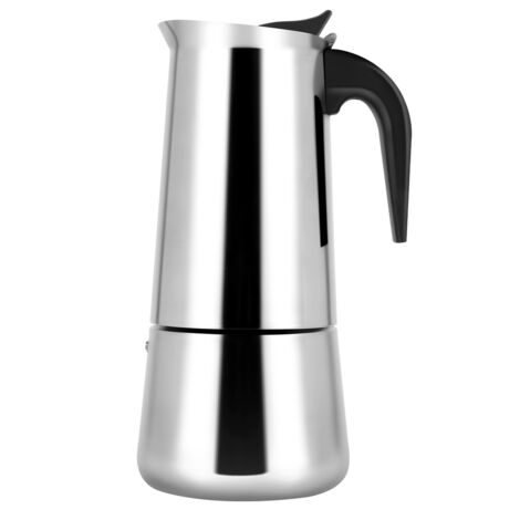 Stainless Steel Coffee Pot Mocha Coffee Latte Filter Stove Coffee Maker ...
