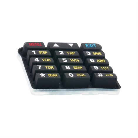 5PCS Walkie Talkie UV9R Numeric Keypad Keyboard for Baofeng Two Way Radio