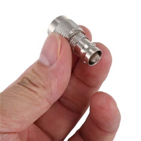 TNC enchufe macho a BNC conector Jack hembra M/F Conector Coaxial Cable adaptador RF X4 I120134