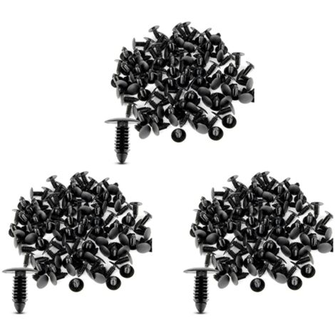 300X Plastic Bumper Fastener Rivet Clips Automotive Furniture Assembly ...