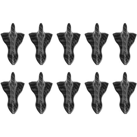 10Pcs Universal Car Rear Shark Fin Diffuser Vortex Generator Wing Roof ...
